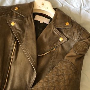 Gucci | Jackets & Coats | Gucci Boys Lamb Skin Leather Jacket | Poshmark